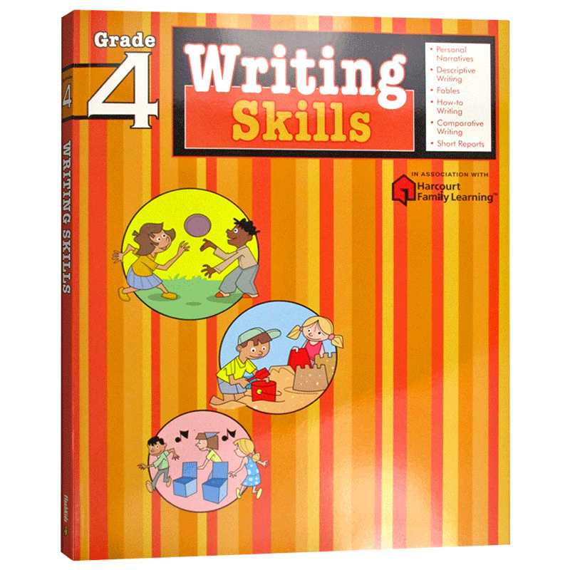 Flash Kids Writing Skills English Original Book for Grade 4 Workbook ...