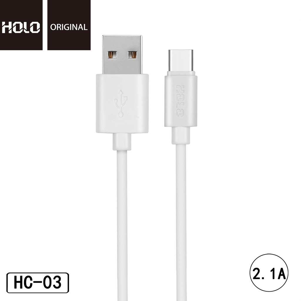 สายชาร์จมือถือ HOLO fast charge ตงามยาว 1 เมตร ชาร์จไฟเร็ว ซิงค์ข้อมูล ...