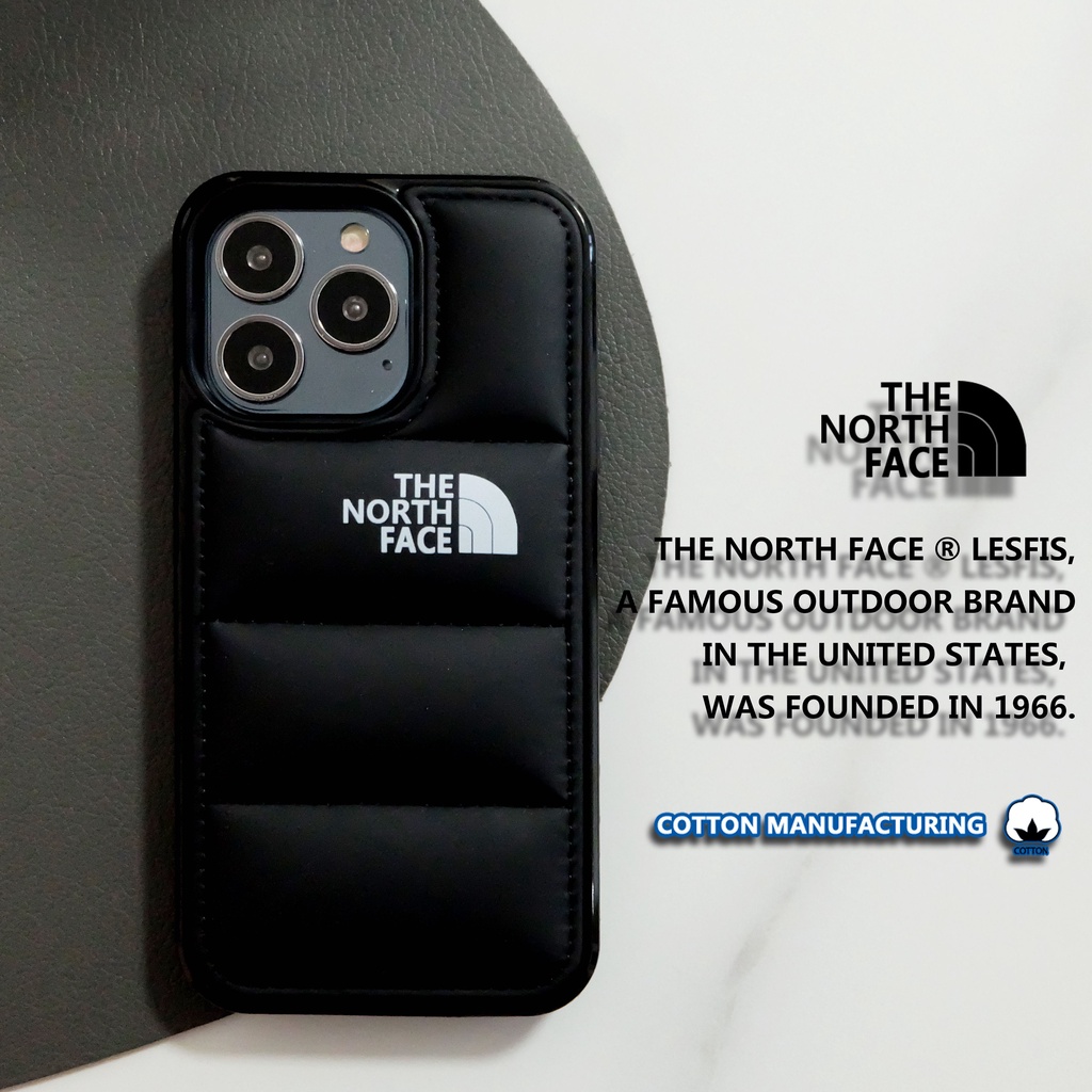 NEW THE NORTH FACE Down jacket phone Case for 13 12 11 pro max 7 8Plus ...