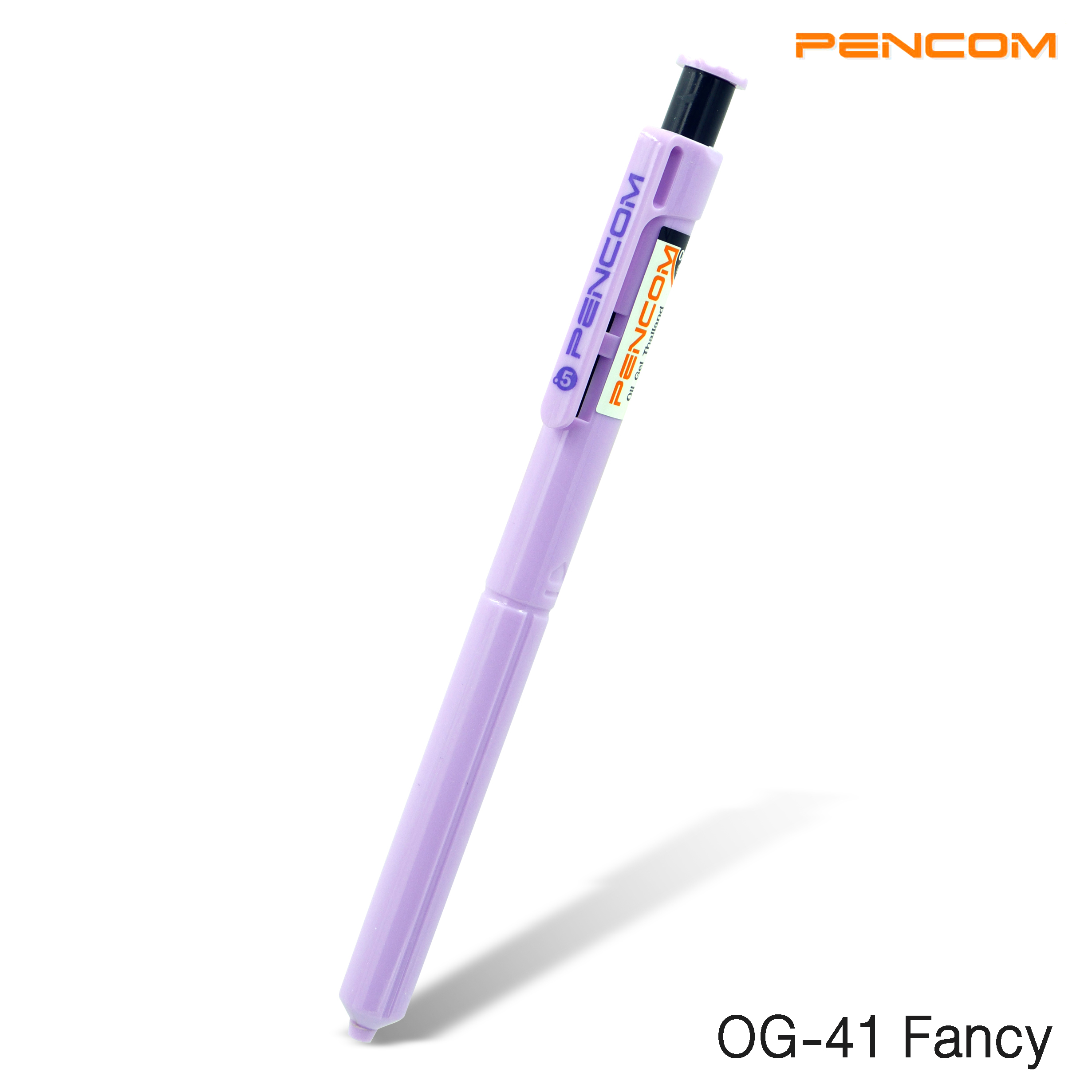 Pencom OG41-FANCY ปากกาหมึกน้ำมันแบบกดหมึกน้ำเงิน - Pencom_stationery - ThaiPick