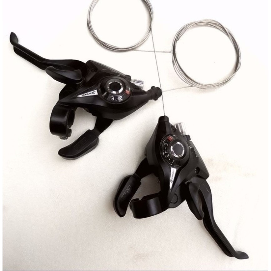 Shimano ST-EF51 เปลี่ยนเกียร์ ชุดเบรกมือเบรค มือเกียร์รวมเบรค EF51-7 3X7 21 Speed - OXY52SpP ...