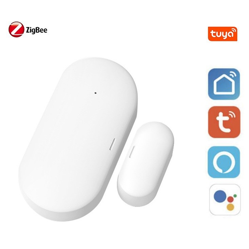 Tuya Zigbee Door and Window Sensor Smart Home Automation Security Protection Smartlife APP Alarm ...