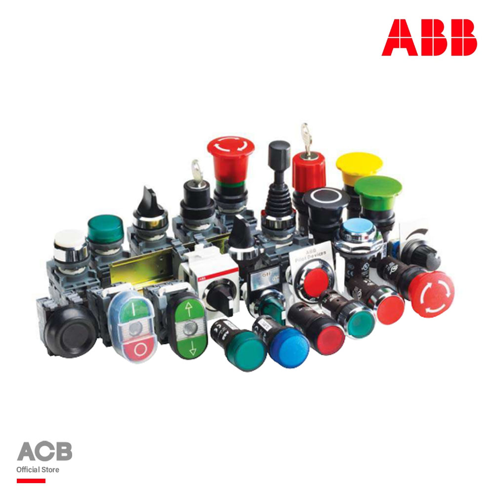 ABB : 1SFA619201R1016 สวิตช์เลือกตำแหน่ง 2 ตำแหน่ง,บิดค้าง (2-pos, Maintained ,Black , 1NO) รหัส ...