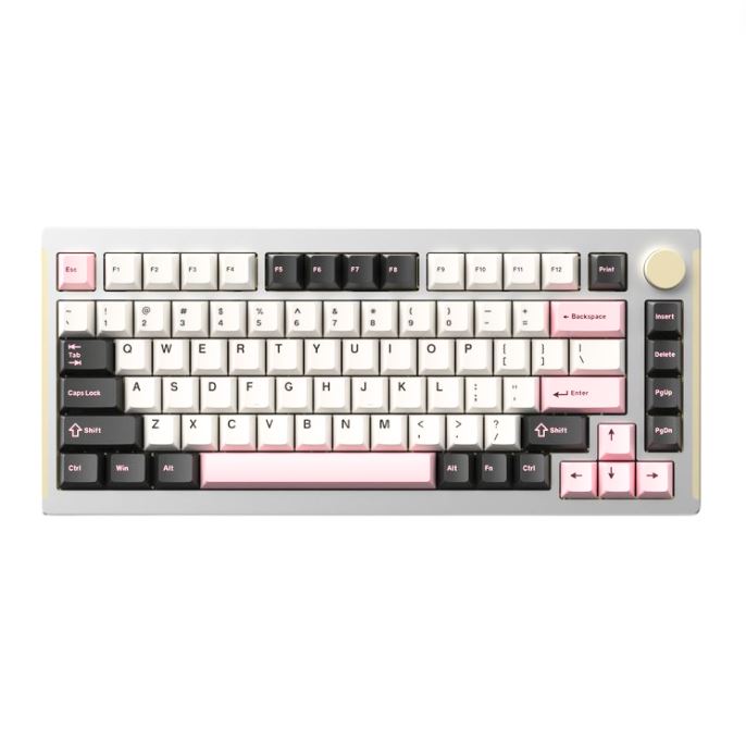 MONKA 6075 PRO 3 MODE Aluminium Wireless Mechanical keyboard คีย์บอร์ด ...