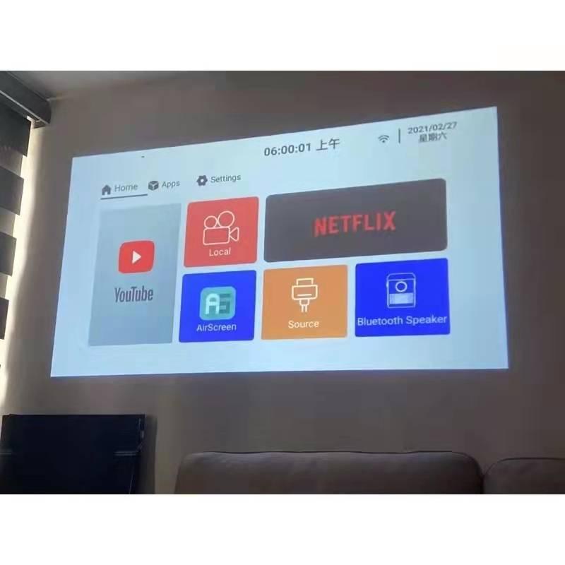 Xiaomi Projector Q3 Pro HD 1080p 8100 Lumens WIFI LED กระจกหน้าจอ LCD ...