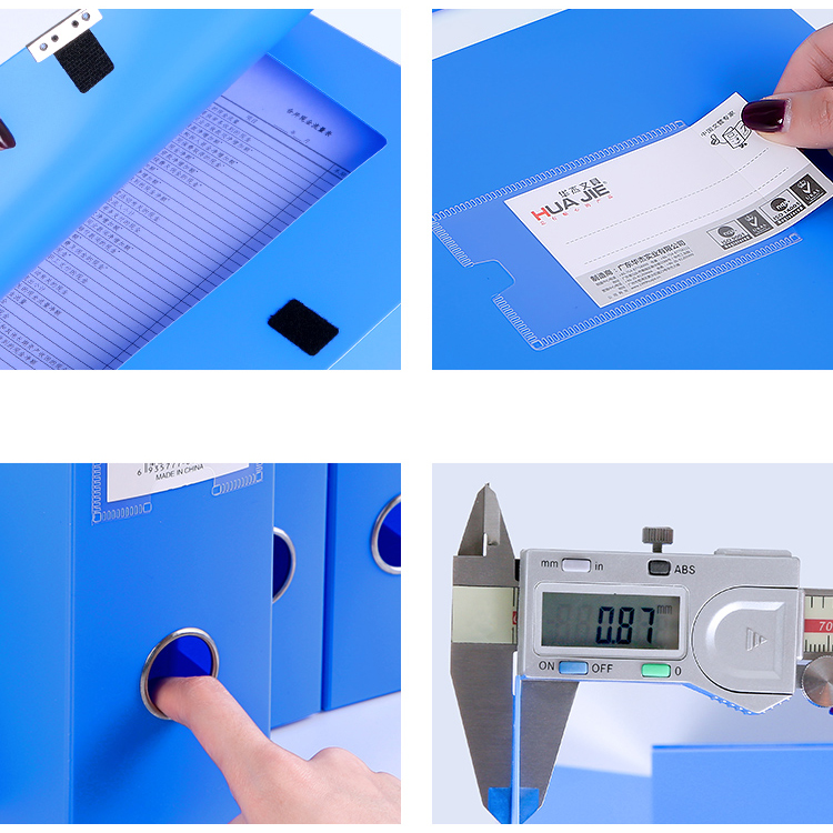 Foldable A4 File Box，File Organizer, Document Box Plastic Archive Box ...