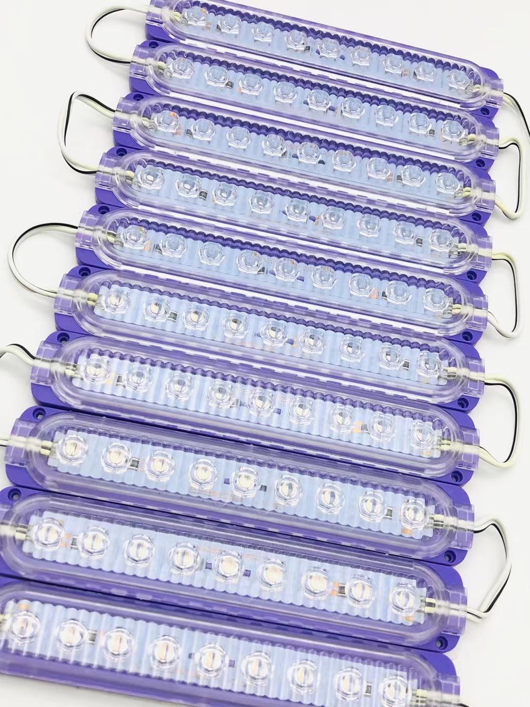 ไฟโมดุล LED Module 9led มี12vกับ24v รถใหญ่ มี8สีให้เลือก 1ชิ้น10ชิ้น(1 ...