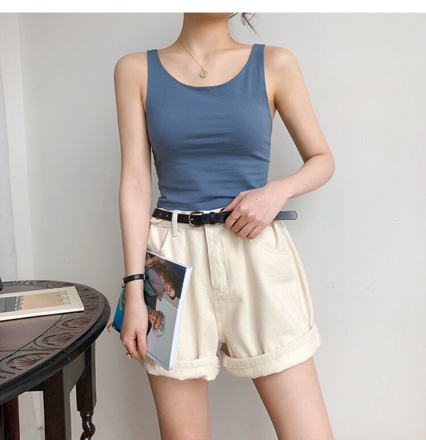 LansrubBra???? (N414) เสื้อซับใน เสื้อกล้ามสายเดี่ยว เนื้อผ้านิ่ม สวม ...