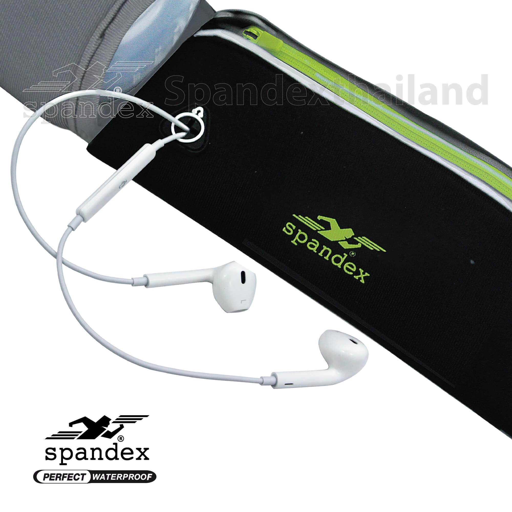 Spandex BG007 กระเป๋าคาดเอววิ่ง+ช่องใส่ขวดน้ำ Waterproof series ...
