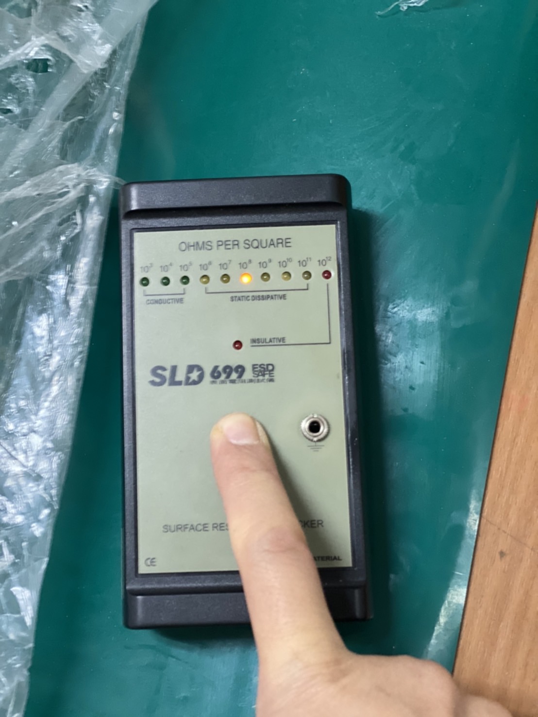 แผ่นยางปูโต๊ะ แผ่นยางป้องกันไฟฟ้าสถิตย์ ESD Green mat ESD mat ESD ...