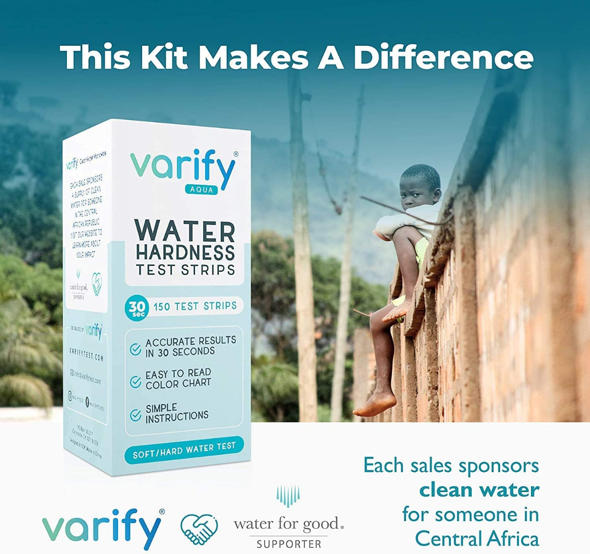 VARIFY Premium Water Hardness Test Kit Fast and Accurate Hard Water ...