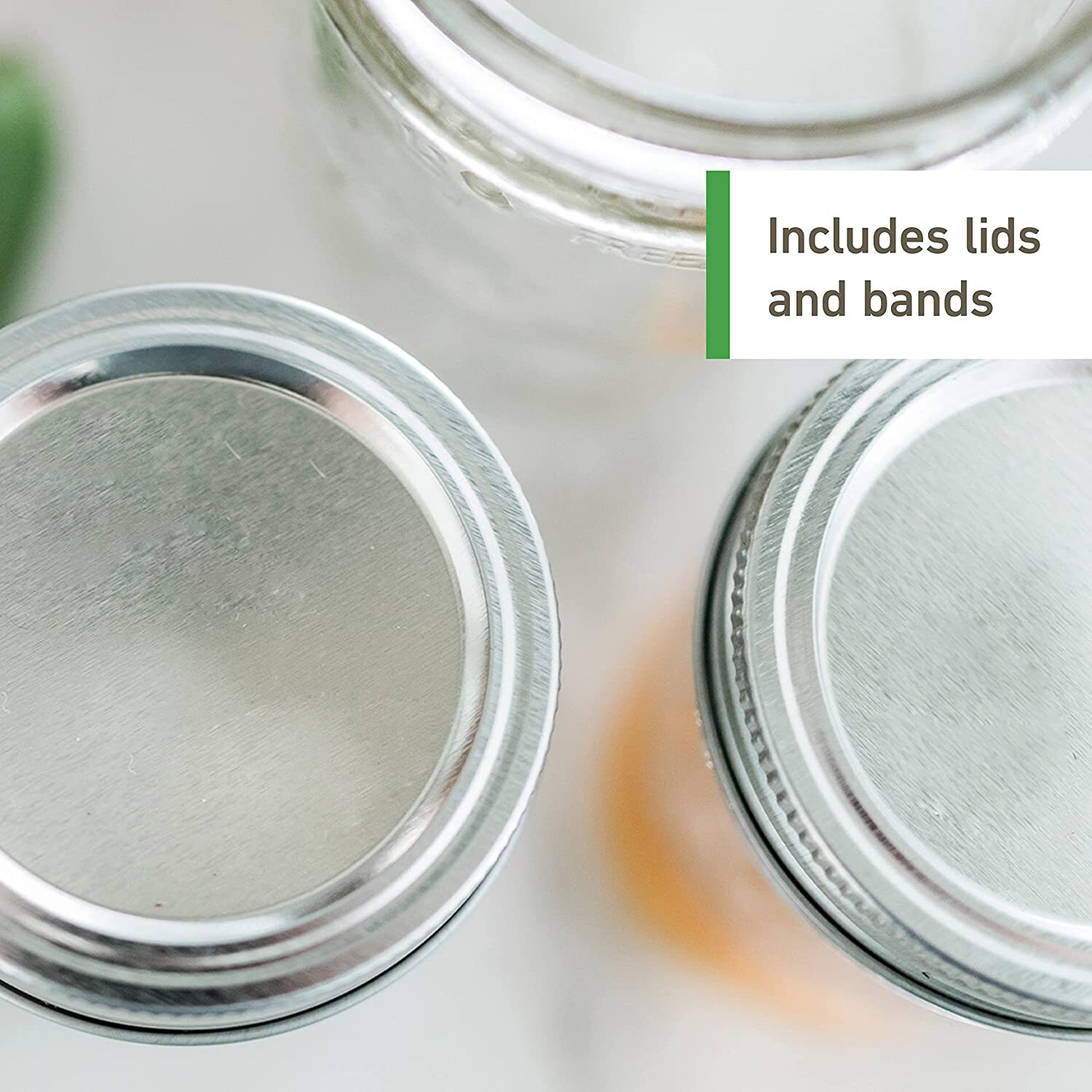 12 ชิ้นชุด Ball Mason Jar Wide Mouth Pint Jar 16 oz - ขวดโหลแก้วบอลล์ ...