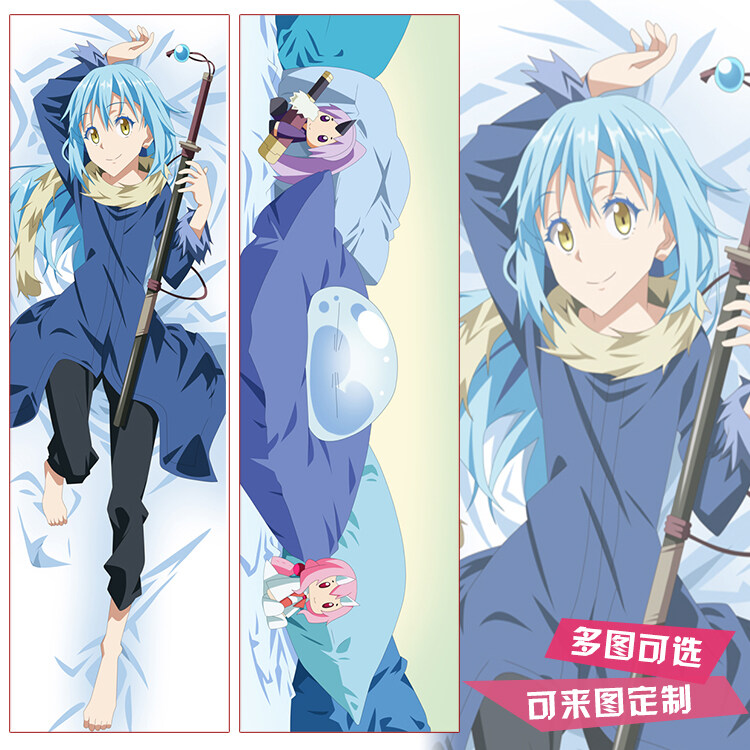 Anime Bolster That Time I Got Reincarnated as a Slime Anime Pillowcase ...