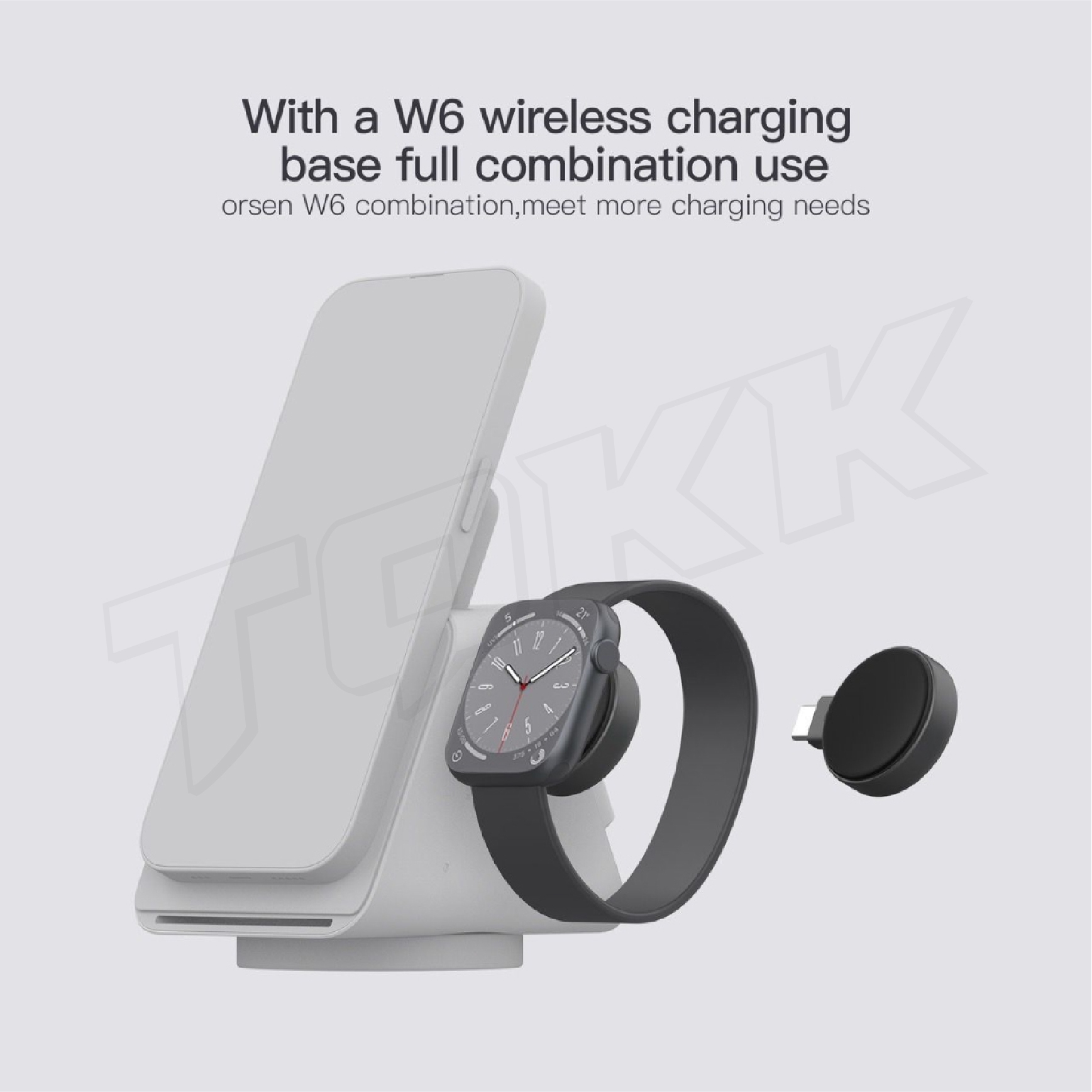 Orsen by Eloop W3 W7 Watch USB Wireless Charger ที่ชาร์จไร้สาย ระบบ ...