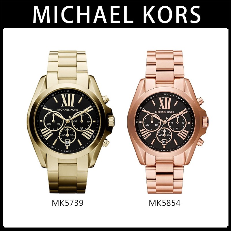 พร้อมสต็อก ！Michael Kors รุ่นMK5854 สีโรสโกลล์ ของแท้% MK5854 MK5739 ...