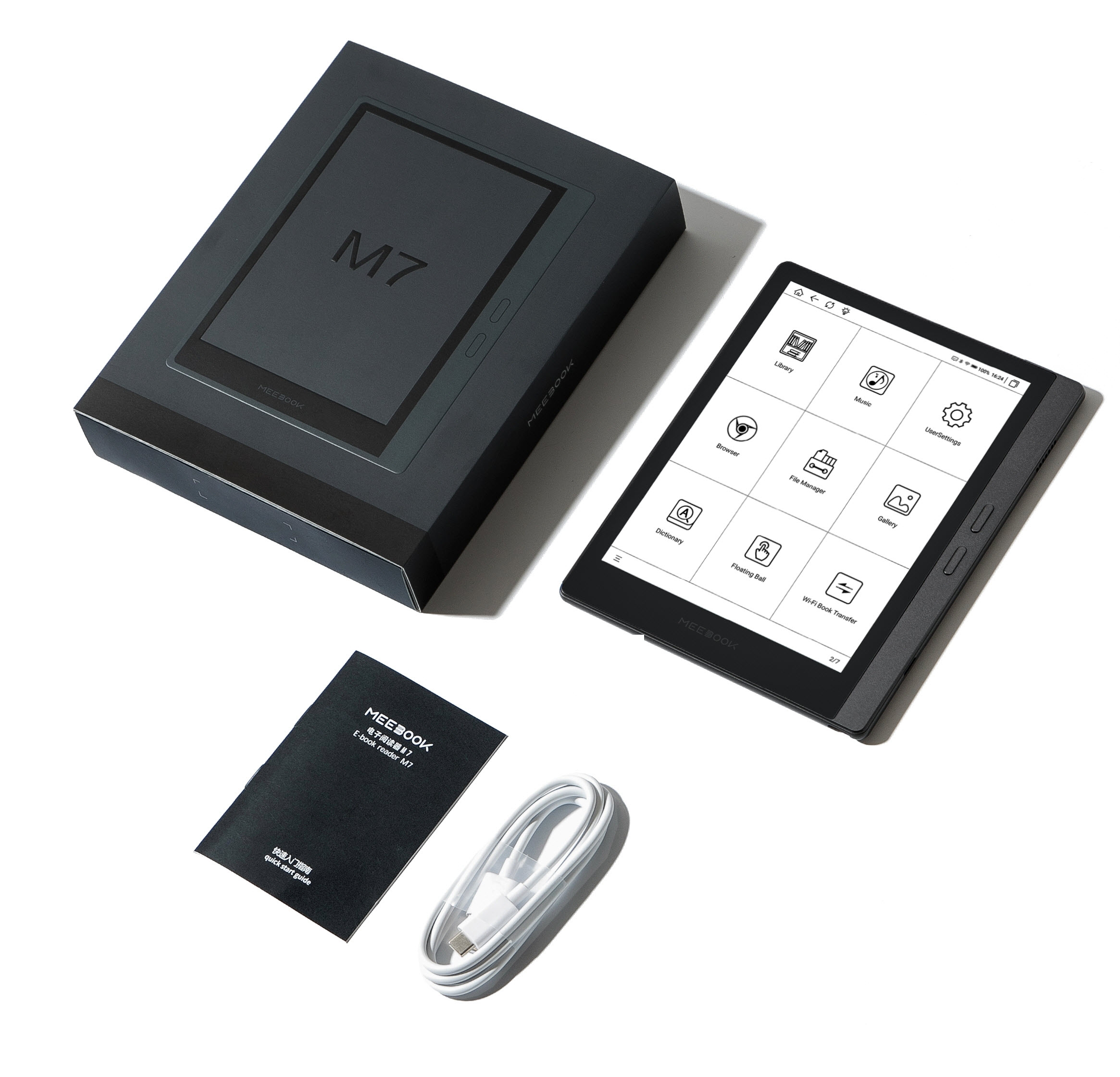 Meebook M7 eBook Reader - New 7 Eink (Android 11 Micro SD Slot 1TB ...