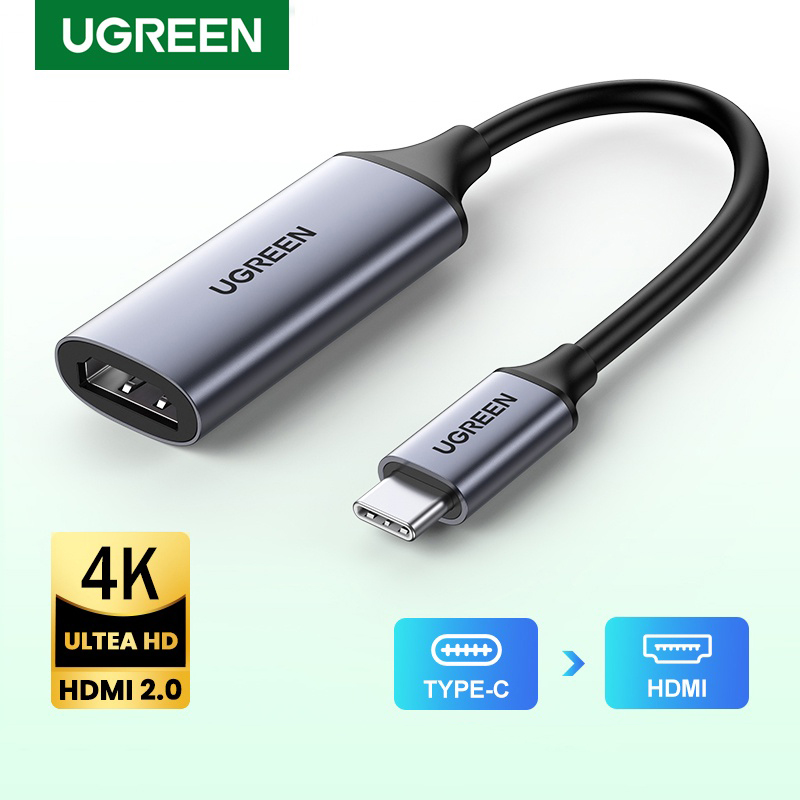UGREEN 70444 USB-C to HDMI Adapter 4K 60Hz Thunderbolt 3 USB-C to HDMI Adapter Compatible ...
