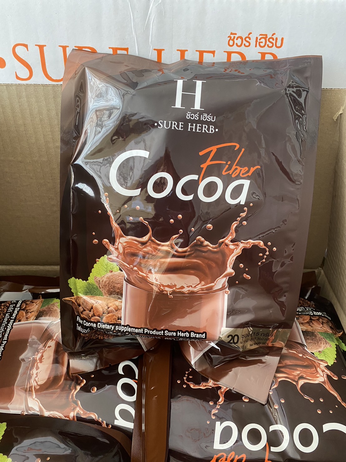 กาแฟชัวร์เฮิร์บ โกโก้ชัวร์เฮิร์บ Sure herb coffee coco กาแฟคุมหิว โกโก้ ...