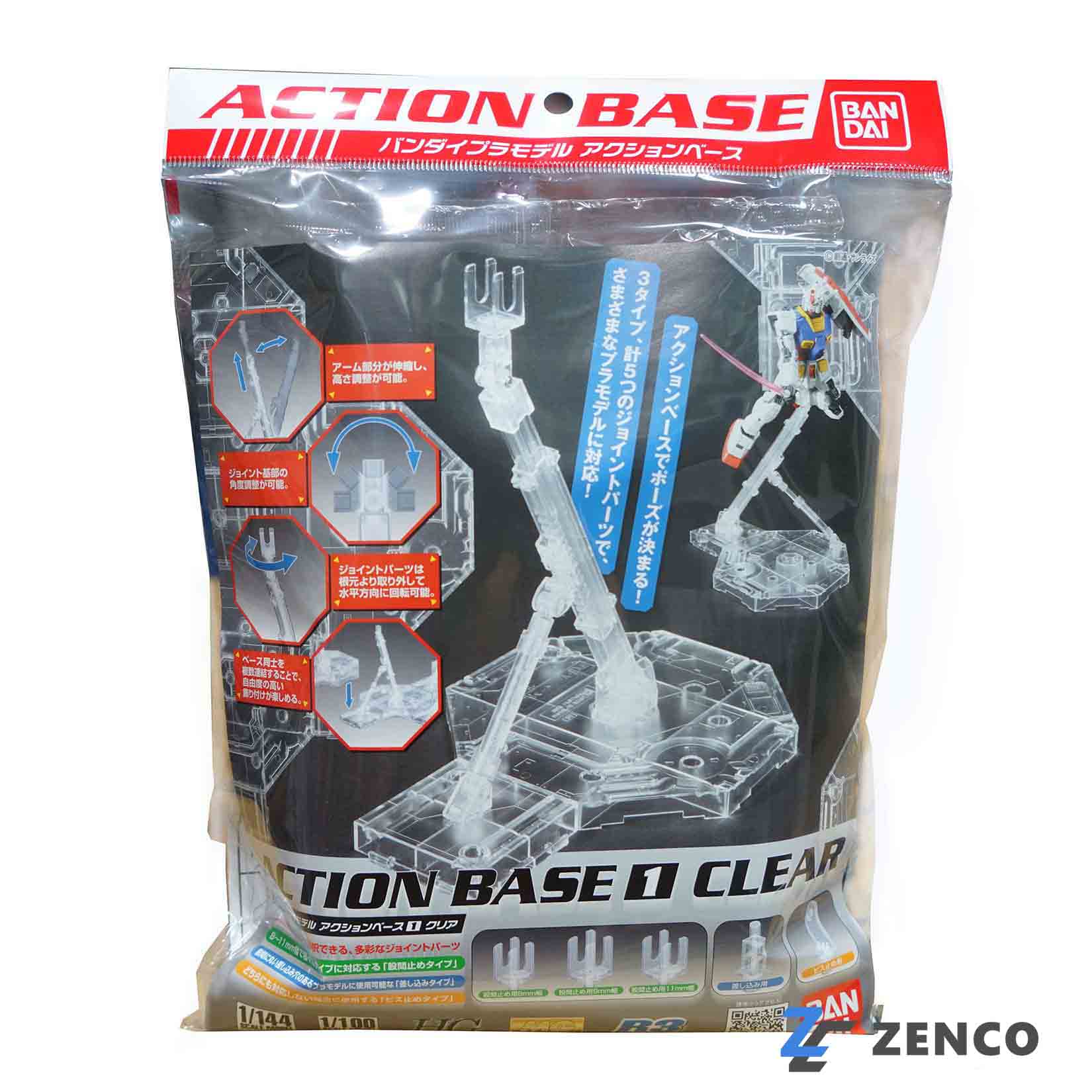 Bandai Action Base 1 Clear - ZENCO - ThaiPick