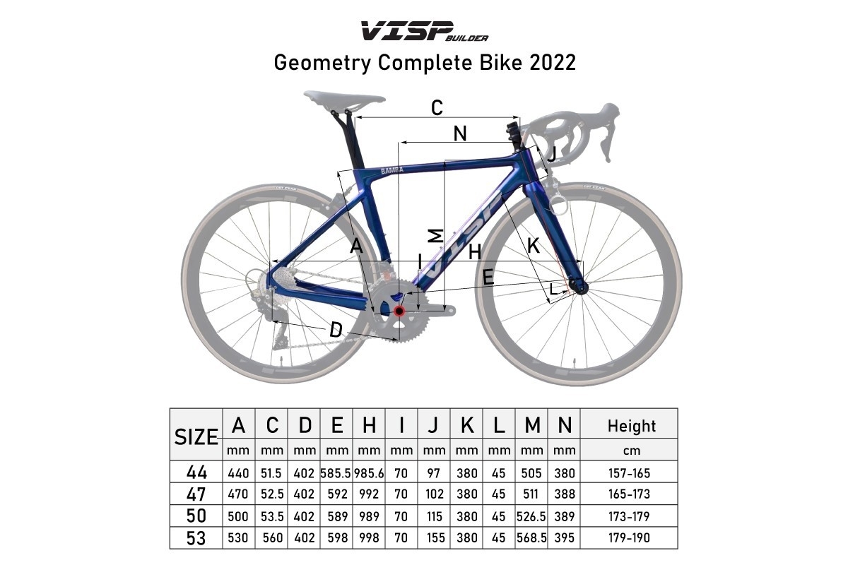 เสือหมอบ VISP BAMBA ริมเบรค เฟรม คาร์บอน 105 GroupSet (เต็มกรุ๊ป ...