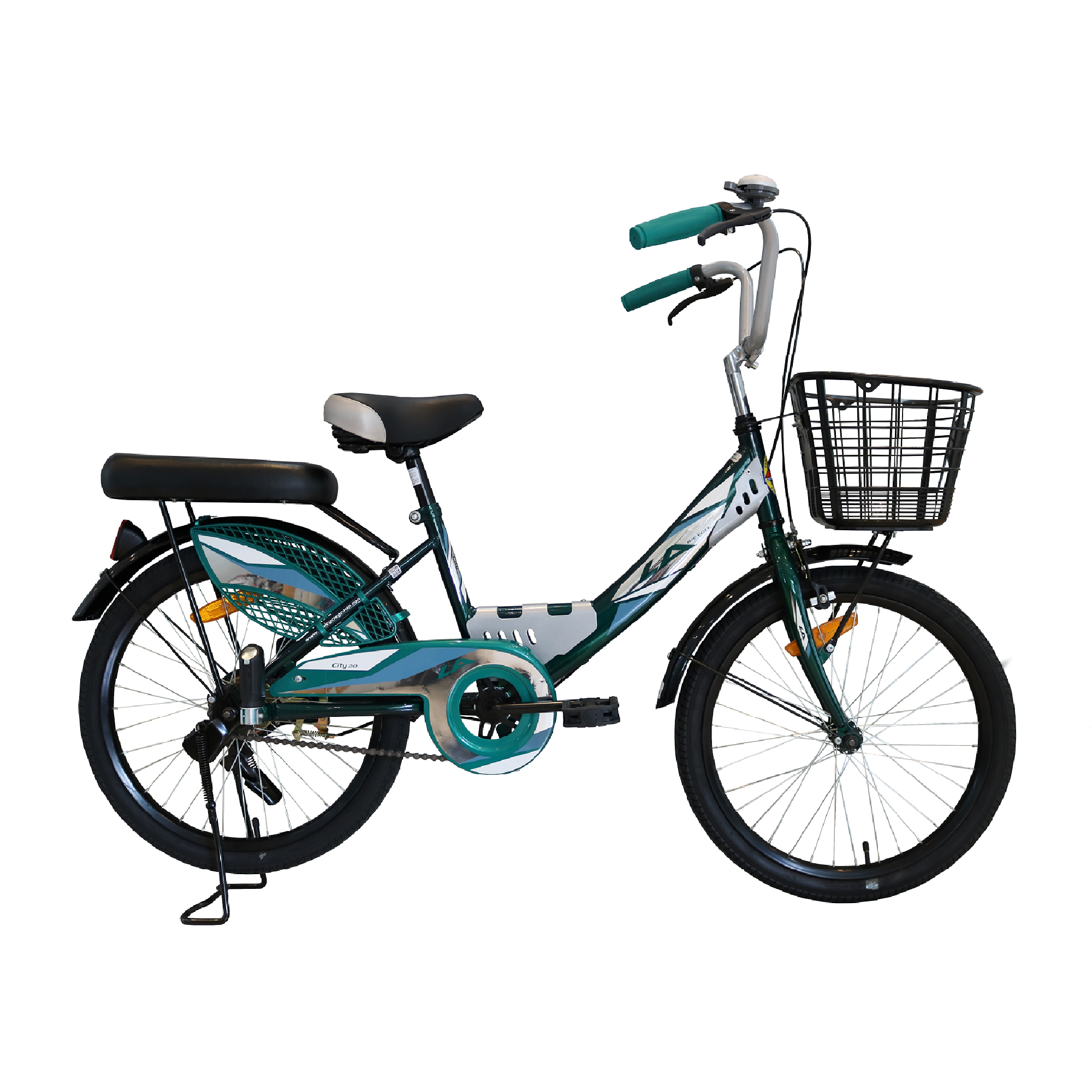 LA Bicycle จักรยานแม่บ้าน รุ่น CITY ล้อเหล็ก 20” | Lazada.co.th