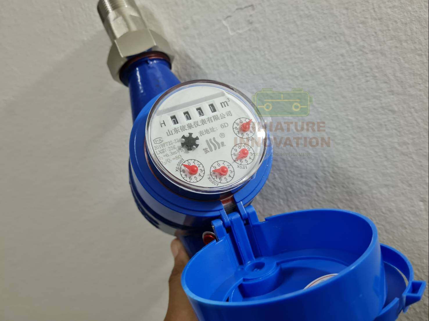 มิเตอร์วัดการใช้น้ำ RS485 Water Flow Meter RS485 MODBUS output DN15 1/2 ...