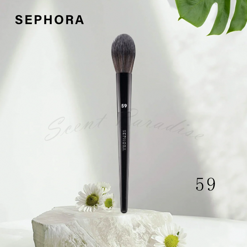 SEPHORA 59 หัวกลม แปรงปัดแก้ม แปรงไฮไลท์ แปรงปัดแป้งฝุ่น แปรงแต่งหน้า ...