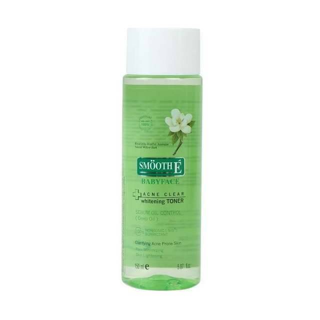 Smooth E Acne Clear Whitening Toner 4 in 1 สมูทอี แอคเน่ เคลียร์ ไวท์เท ...