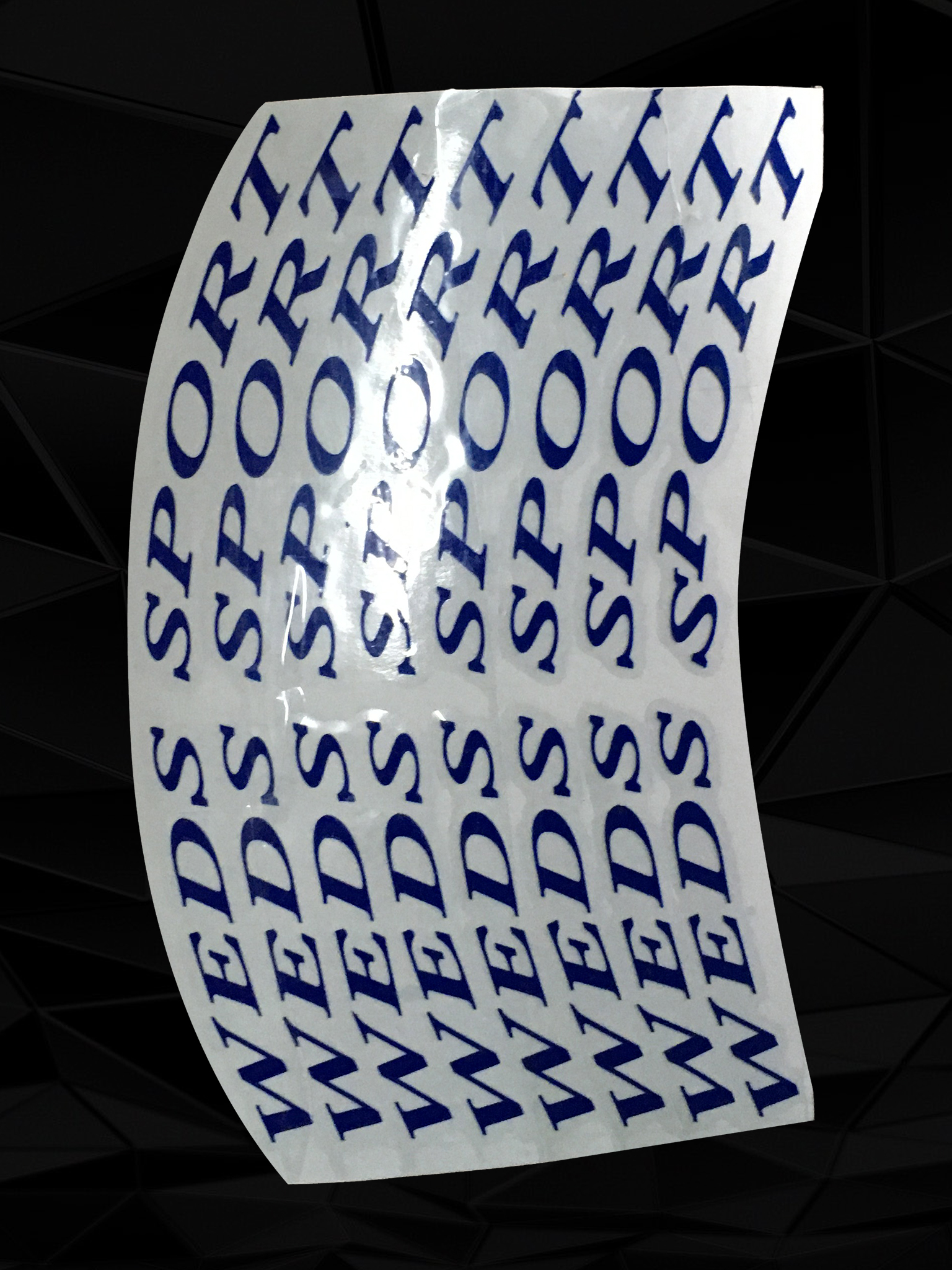 สติ๊กเกอร์ ล้อ Weds Sport (3M) - MDR-sticker - ThaiPick