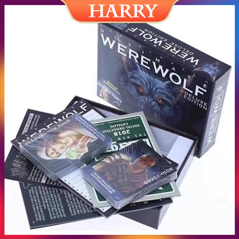 สินค้าเฉพาะจุดUltimate Werewolf Deluxe Edition เกมกระดานภาษาอังกฤษเต็ม ...