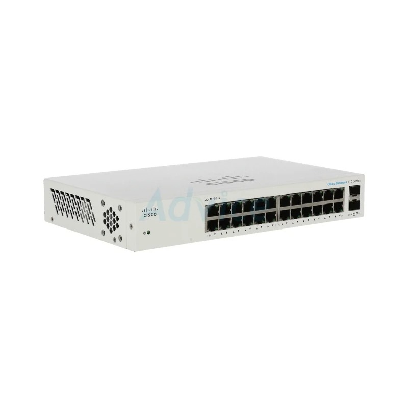 Gigabit Switching Hub 24 Port CISCO CBS110-24T-EU (112 SFP) - A0137796 ...
