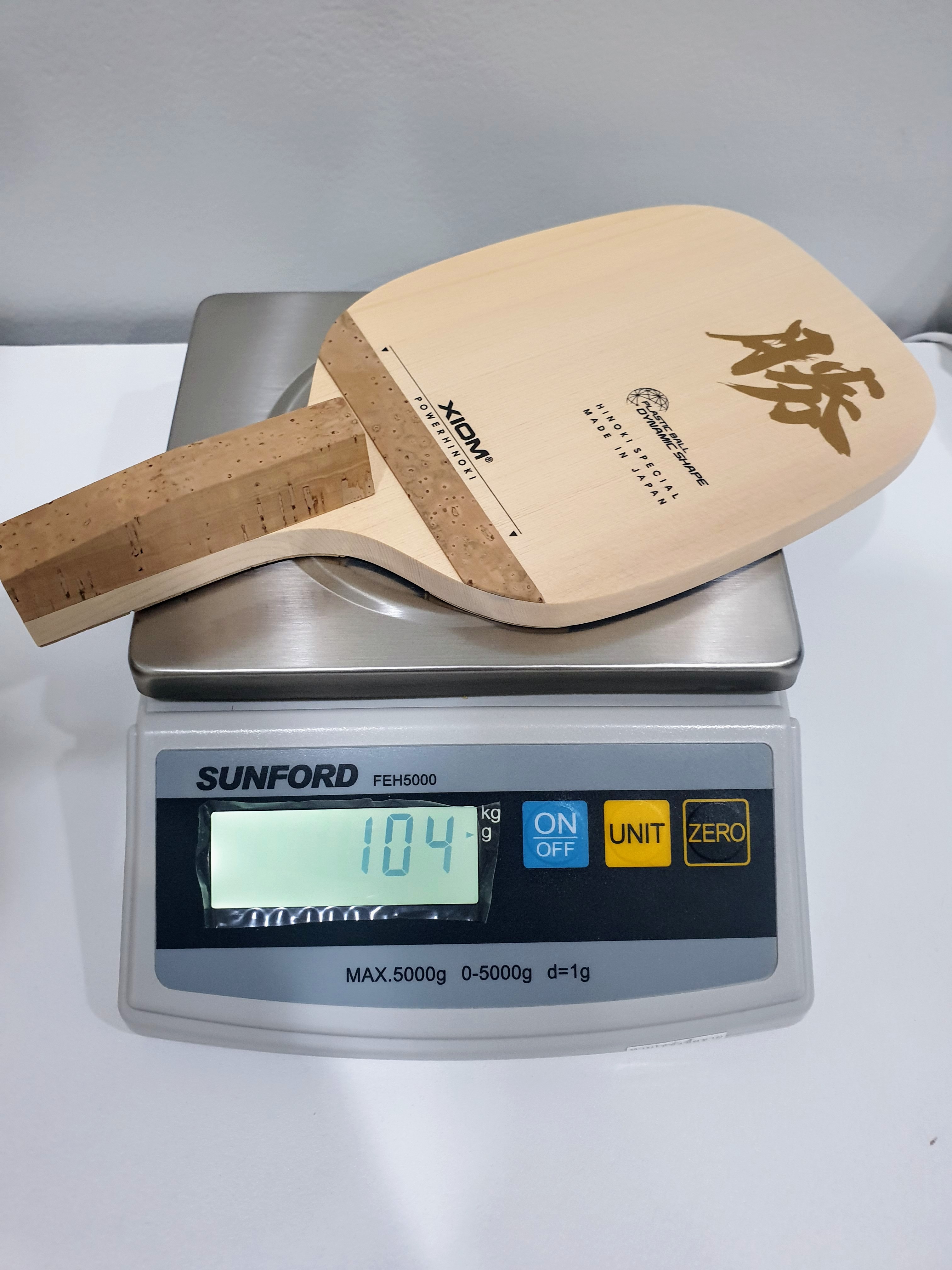 Xiom Power Hinoki Sheng (JPEN) 1 - ply Japanese Penholder Hinoki Blade ...