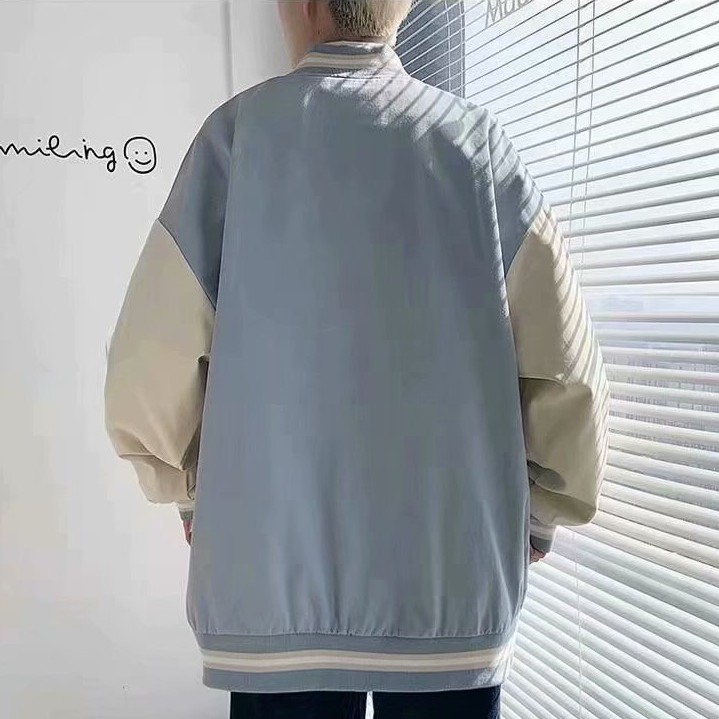 【Double Layer】 Uni Jacket Jackets For Men Windbreaker Jacket Korean ...