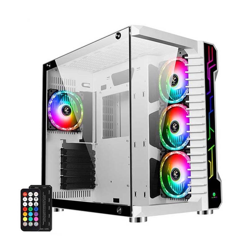 TSUNAMI ATX Case (NP) Protector Vision II (White) | Lazada.co.th