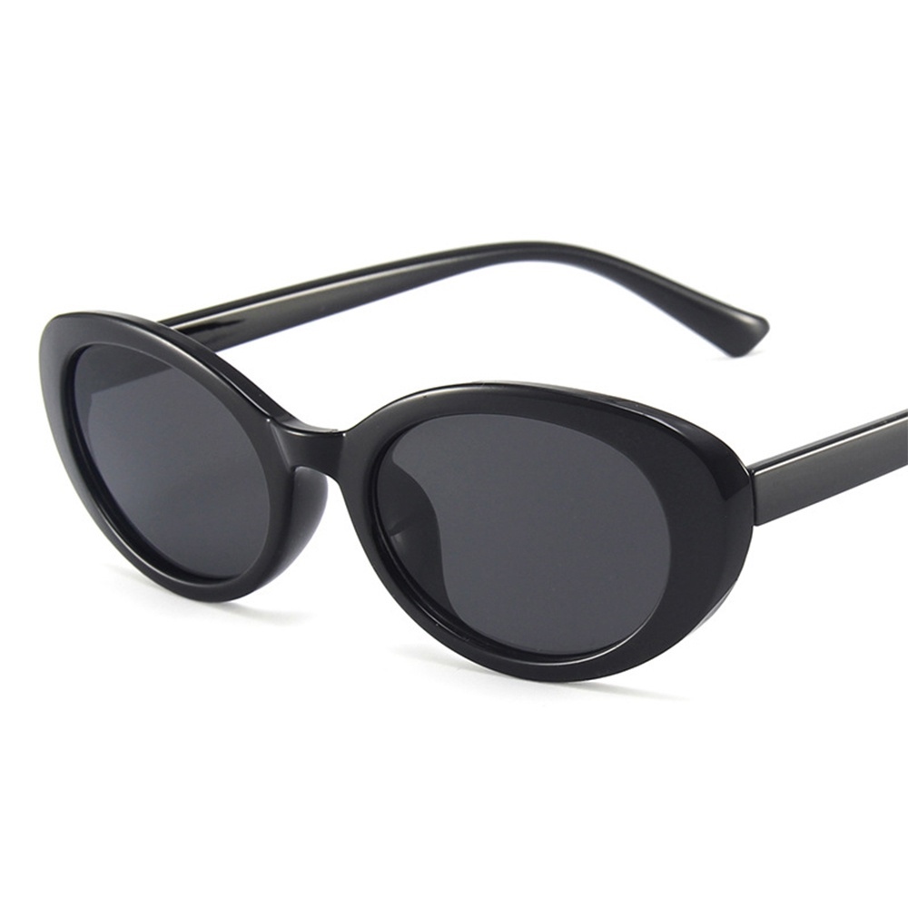 Lilac Fashion Retro Oval Sunglasses Uv400 Small Frame Womens