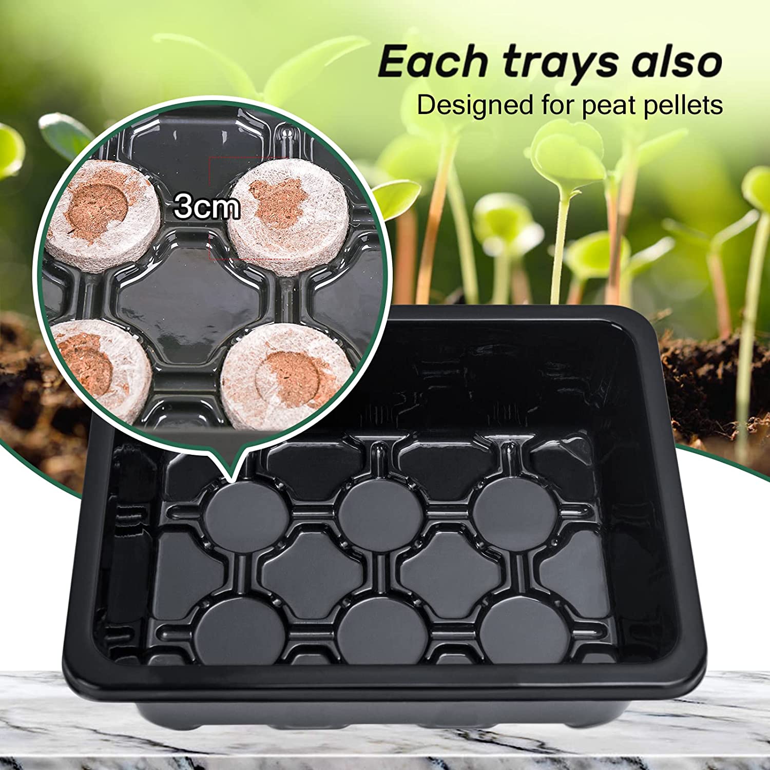 ถาดเพาะกล้า ถาดเพาะชำ ถาดเพาะต้นกล้า ถาดเพาะต้นอ่อน ถาดเพาะเมล็ด ถาด ...