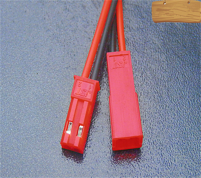 newdv2 10 Pairs 100mm Male + Female JST Connector Plug Cable Male ...