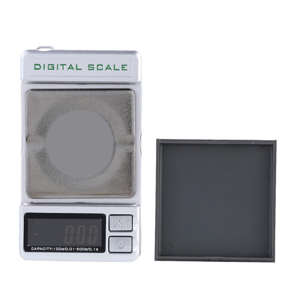 500g/0.1g 100g/0.01g Dual Accuracy Mini Digital Weight Pocket Scale Weighing Tool - fansline ...