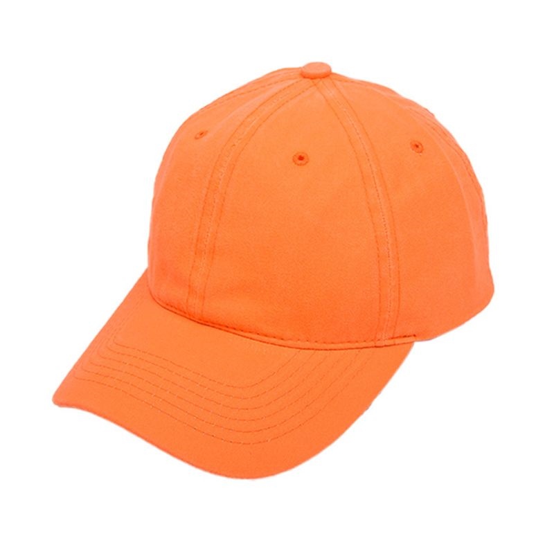 Unisex Fluorescent Neon Baseball Cap Bright Solid Color Outdoor ...