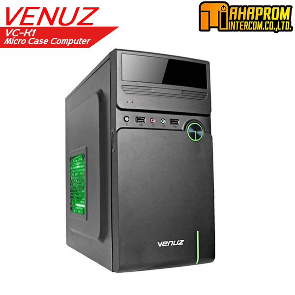 เคสคอมพิวเตอร์ VENUZ micro ATX Computer Case VC K1 Black - มหาพรม ...