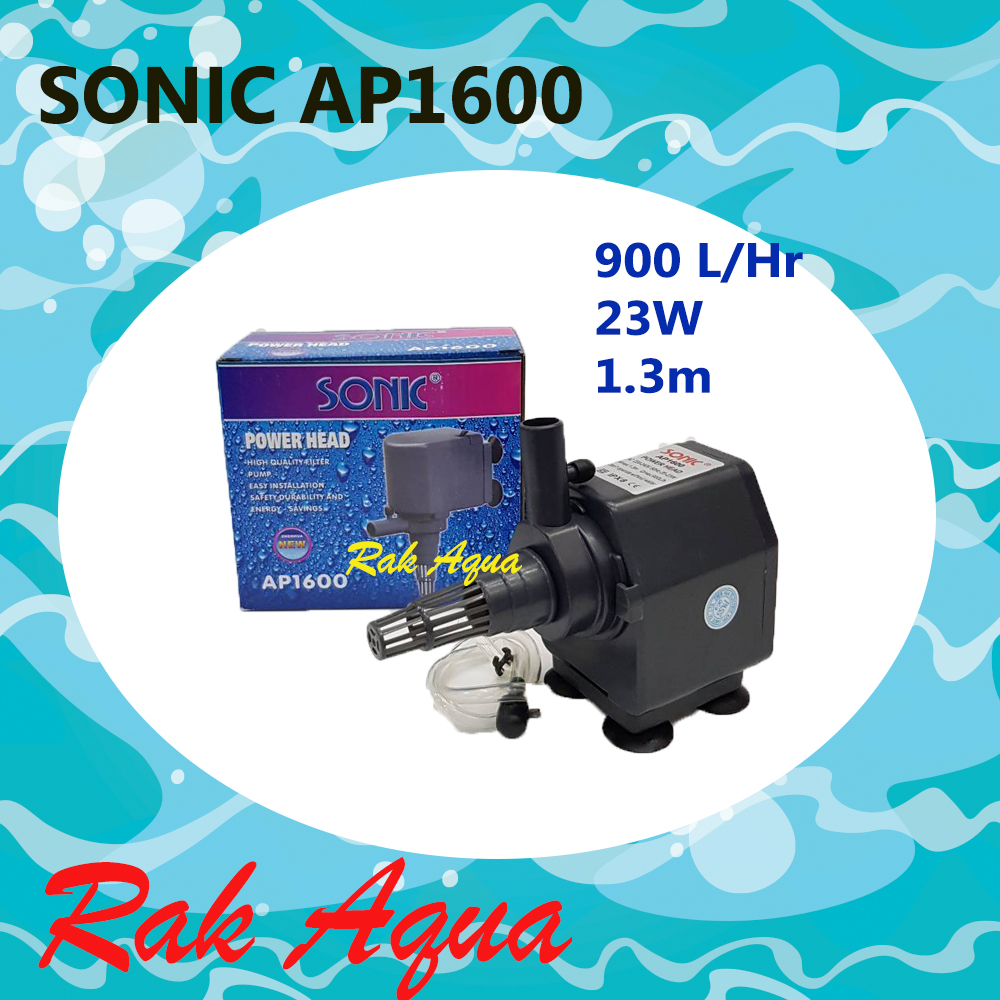 SONIC AP1600 POWER HEAD Water Pump ปั้มน้ำ ปั้มแช่ | Lazada.co.th
