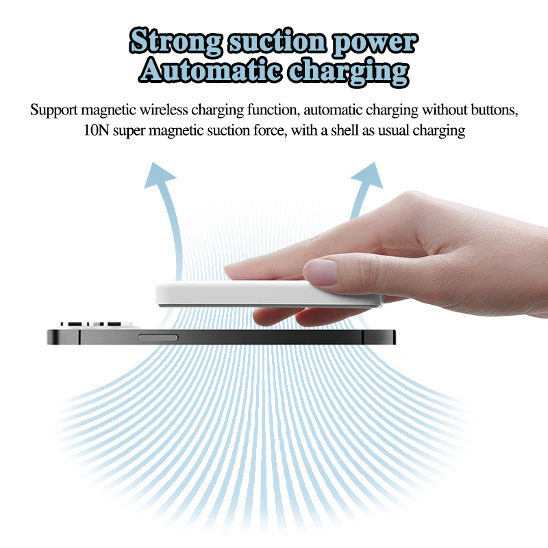 Xiaomiส่งจากกรุงเทพ(MI) พาวเวอร์แบงค์ไร้สายแม่เหล็ก High capacity ...