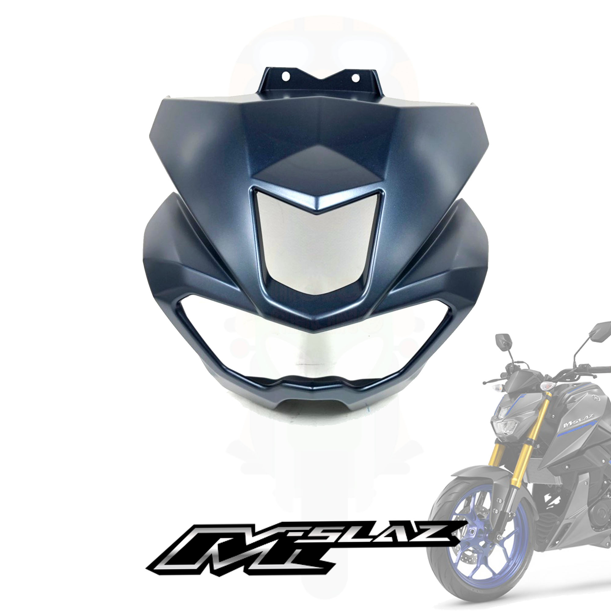 ฝาครอบไฟหน้า M-Slaz ของแท้ศูนย์ YAMAHA สีน้ำเงินเข้ม ส่งฟรี มีเก็บเงิน ...
