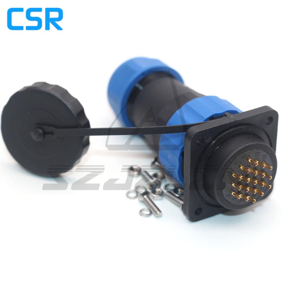 SD28 สแควร์ติดตั้งกันน้ำ Connector 2 3 4 5 6 7 9 10 12 14 16 19 22 24 ...