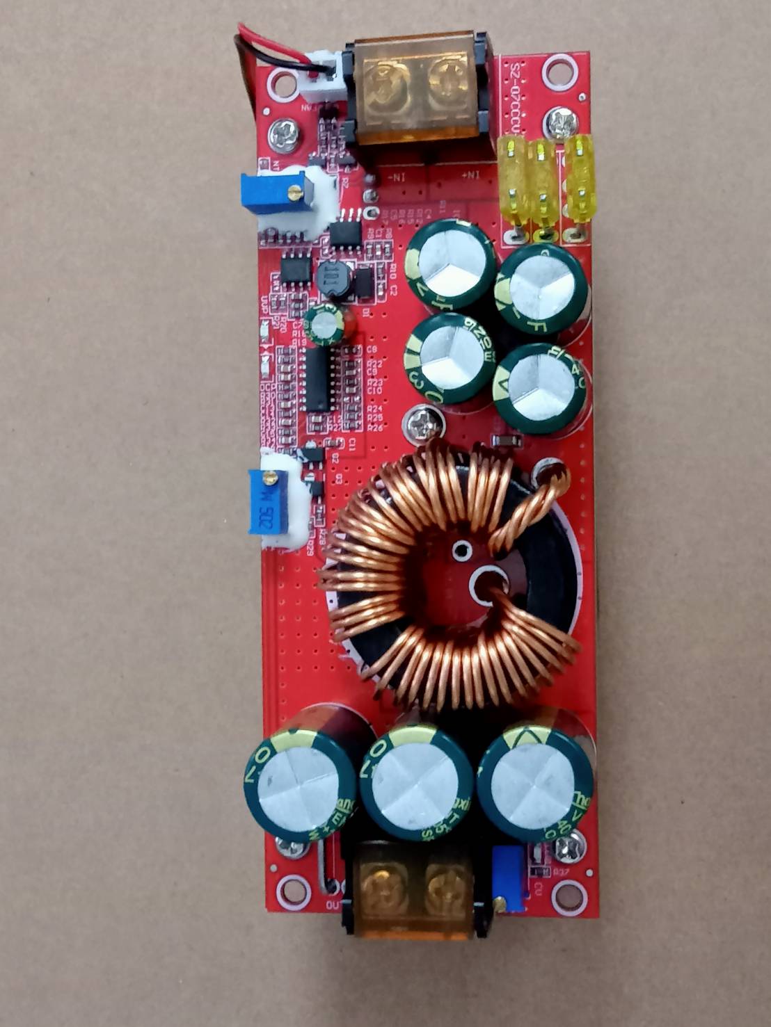 Step Up converter 1500W 30A DC-DC Constant Current Boost Converter ปรับ ...