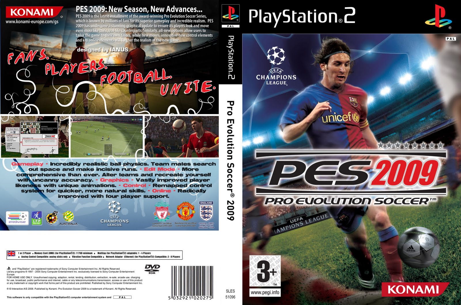 Ps2 แผ่น PES 2009 PlayStation2 เกมส์ PS2⚡ส่งไว⚡ - Siam Burapha TH ...