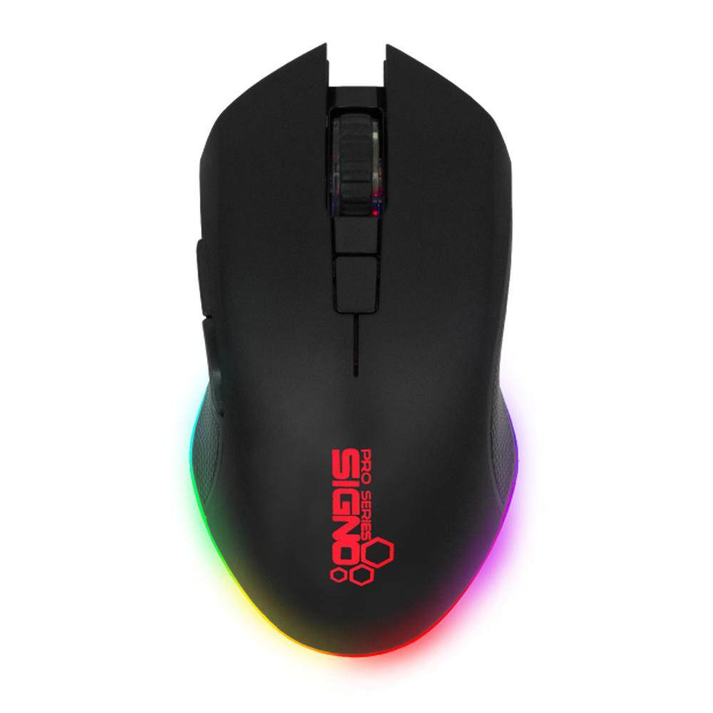 (WOW) MOUSE (เมาส์) SIGNO GAMING GM-907 CENTRO MACRO GAMING MOUSE ...