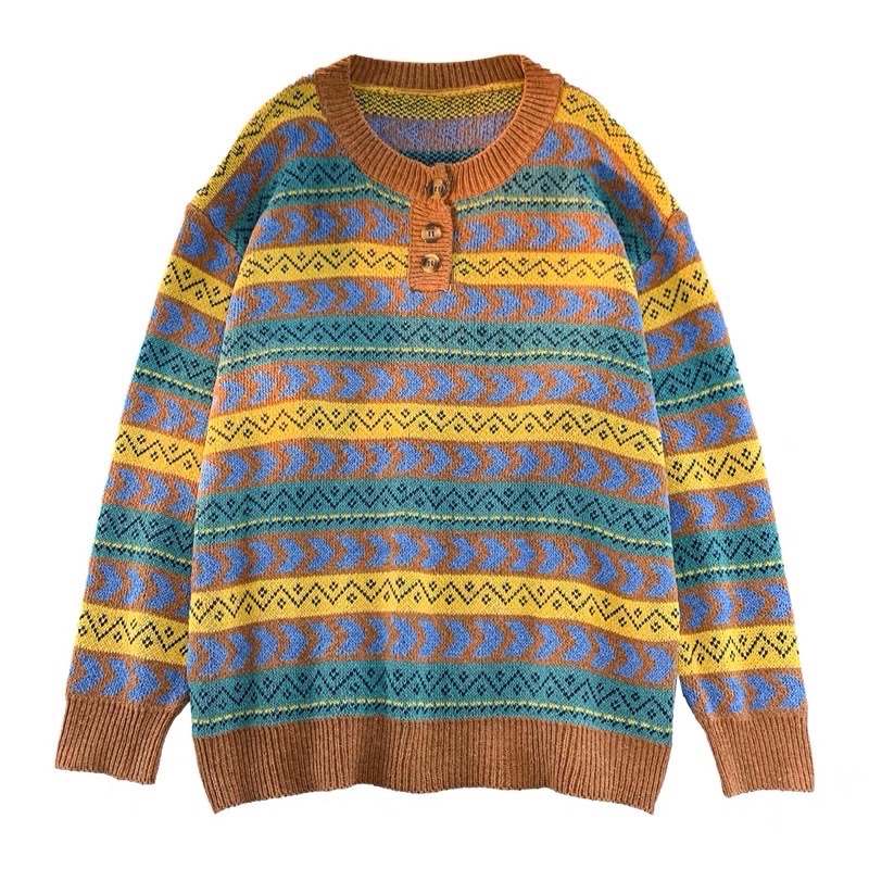 เสื้อกันหนาวไหมพรม (รหัส KR11) - Kins.19studio - ThaiPick