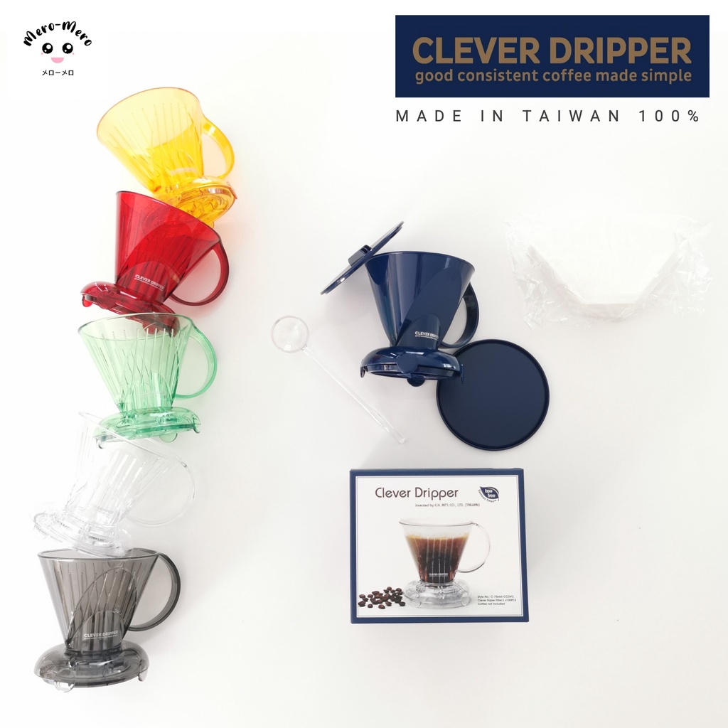 CLEVER DRIPPER Made in wan แท้ 100% ฟรีกระดาษกรอง - Size S 240ml - Mero ...