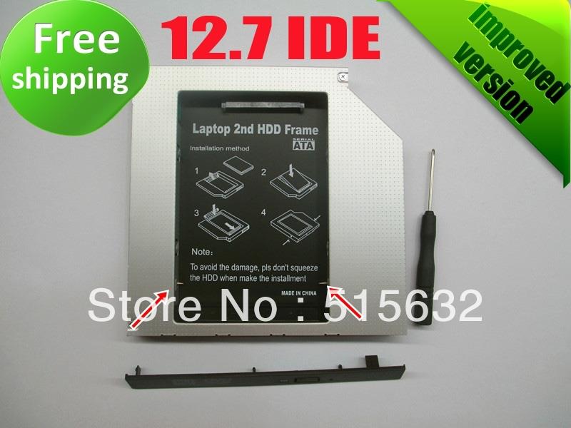 NEW Pata IDE to Sata Caddy Module For 12.7mm Universal CD DVD ROM ...